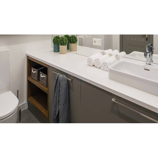 Panel PVC Gizir super mate gris obscuro de 4 x8 -18 mm