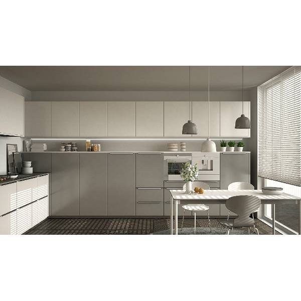 Panel PVC Gizir super mate gris claro de 4 x8 -18 mm