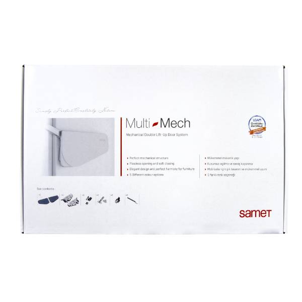 Elevador MULTI-MECH doble C1 antracita (caja con 1 kit)
